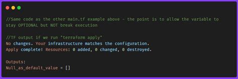 Successfully Deal With Terraform´s Null Value A Comprehensive Guide