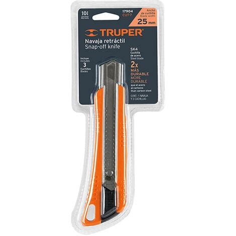 Truper Cutter con alma metálica cm mm hojas