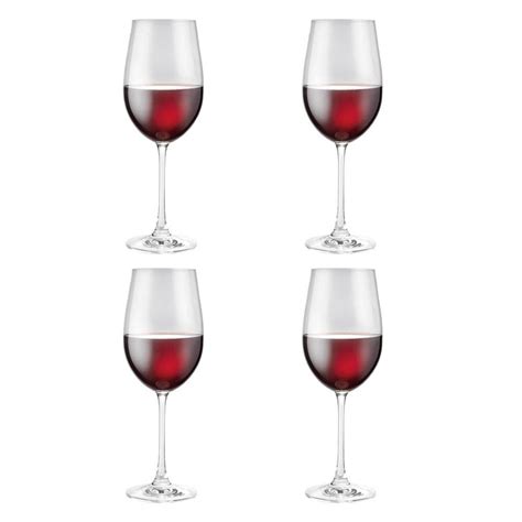 Alex Liddy Vina 4 Piece Red Wine Glass Set 530ml House