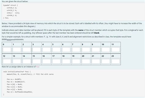 Solved You Are Given The Struct Below Typedef Struct