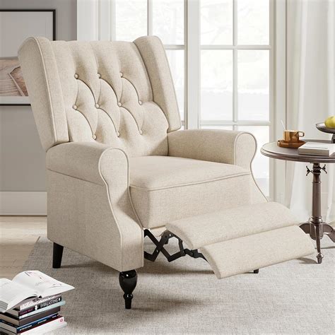 Jocisland Recliner Chair Accent Wingback Chairs For Adults
