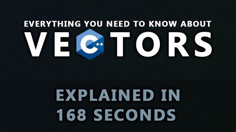 C Vectors Explained In 168 Seconds Youtube