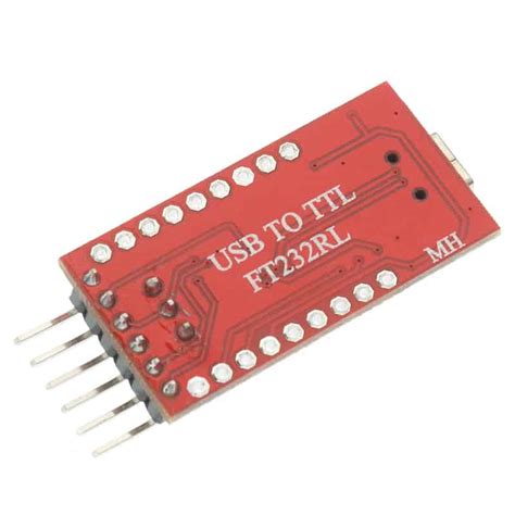 Ftdi Compatible Usb To Serial Adapter Board With Mini Usb