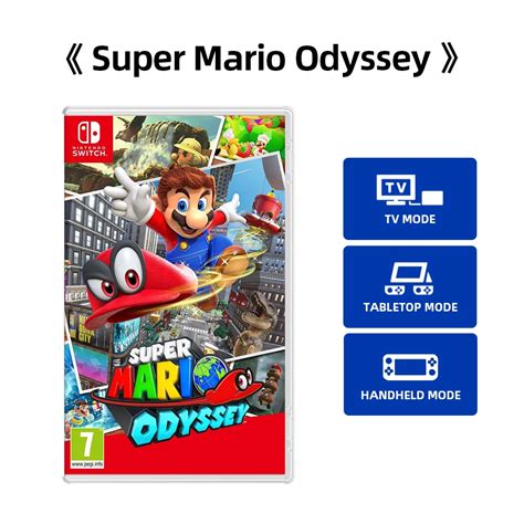 Super Mario Odyssey Nintendo Switch Game 100 Original Physics Game Ink