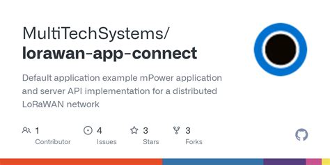 github multitechsystems lorawan app connect default application