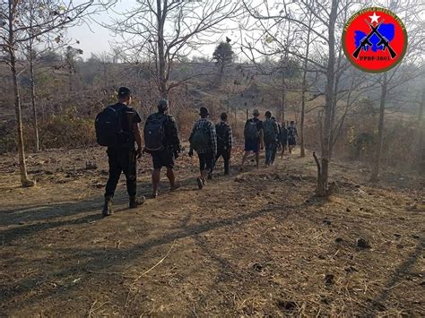 ပေါက်ခေါင်းတွင် စစ်ကောင်စီတပ်နှင့် ဖြစ်ပွားနေသည့် ၆ ရက်တာတိုက်ပွဲအတွင်း