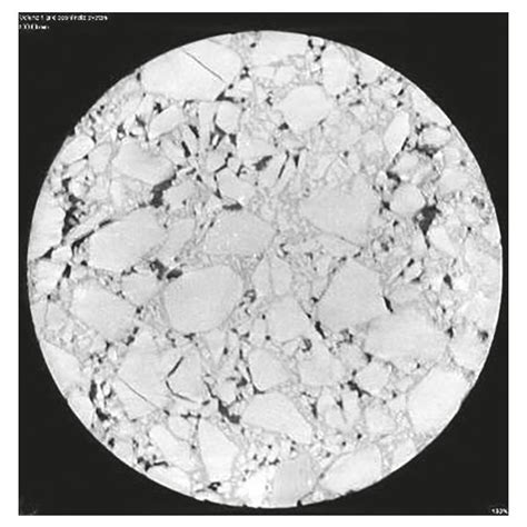 A Aggregate Particles Before The Rutting Test B Aggregate