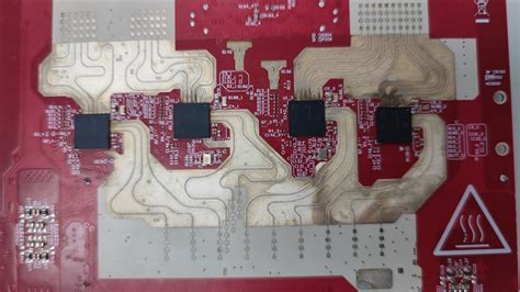 Mmwcas Rf Evm Antenna Oxidation And Part Of Board Surface Fallen Off