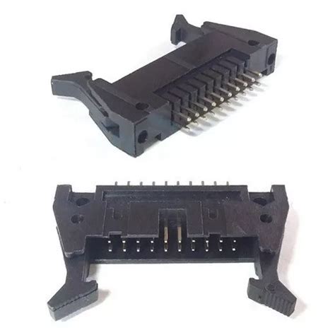 Conector Header 20 Pinos 180graus Macho Lote C 30pçs Mercadolivre