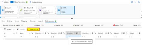 azure adf dataflow query about transformation stack overflow