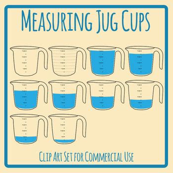 Dry Measuring Cup Clip Art