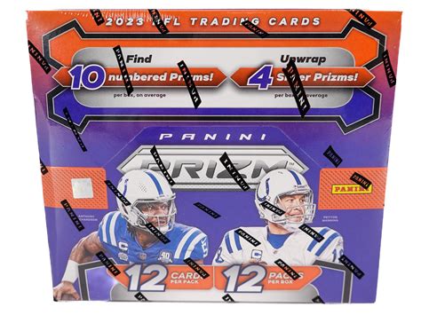 2023 Panini Prizm Football Hobby Box Da Card World