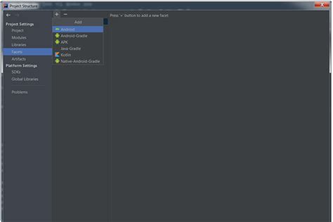 Why Spring Facet Is Not Detected And It Is Not Listed Under Framework