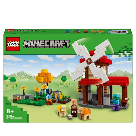 Set De Constructie Lego Minecraft 21262 Farma Cu Mori De Vant 462 Piese 8 Ani Emag Ro