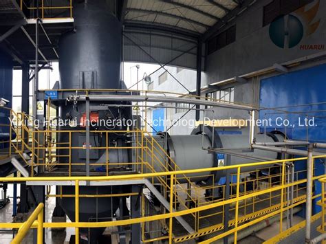 Smokeless Hospital Equipment Medical Waste Incinerator Rotary Kiln