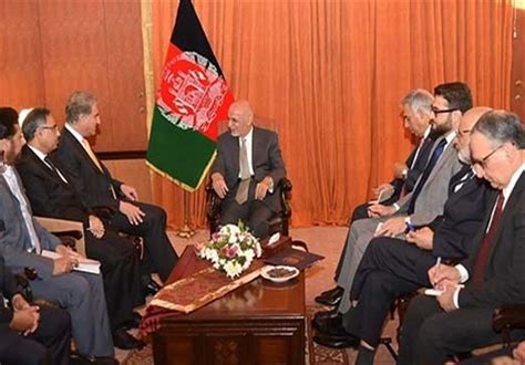پاکستان کے وزیر خارجہ کی افغان صدر اشرف غنی سے ملاقات خبریں پاکستان