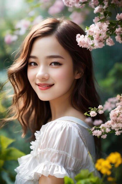 Premium Photo Beautiful Korean Girl Portrait