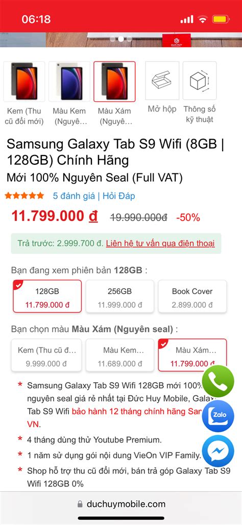 thắc mắc Xin review Đức Huy Mobile VOZ