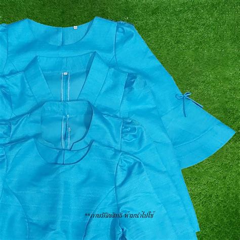 ขายถูก เสื้อไหมลาว เสื้อหม่อนไหม ไหมหลาบ เนื้อผ้าเงา เสื้อไหม เสื้อพื้นเมือง มีบริการเก็บ