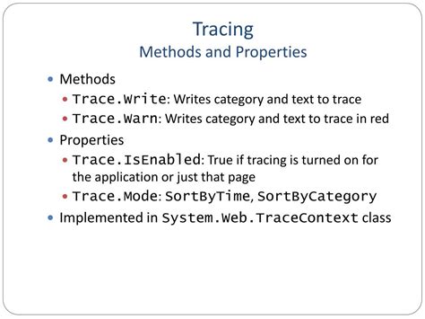Ppt Configuring Deploying Tracing And Error Handling Powerpoint
