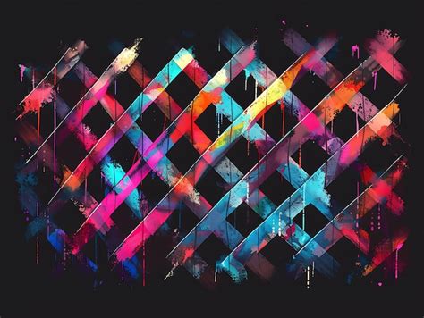Premium Photo Set Of Graffiti Trellises Pixel Art With Urban Motifs