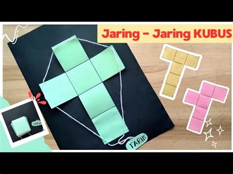 Cara Membuat Kubus Dari Kertas Karton Jaring Jaring Kubus Bisa