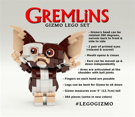 Gremlins Fan Trying To Get Official Lego Set For Gizmo — Geektyrant