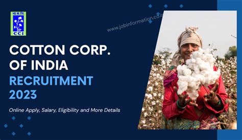 Cotton Corporation Of India Recruitment 2023 Online Apply Salary