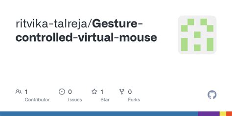Gesture Controlled Virtual Mouserequirementstxt At Main · Ritvika