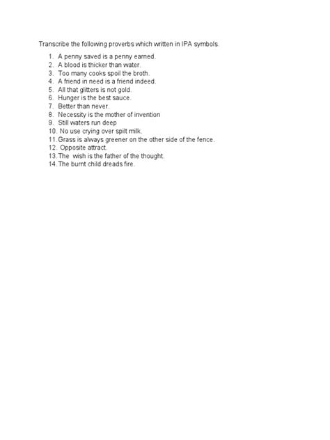 transcribe ipa to english pdf