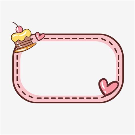 국경 질감 손으로 그려진 귀여운 만화 테두리 질감 손으로 그린 만화 만화 테두리 Png 일러스트 및 벡터 에 대한 무료 다운로드