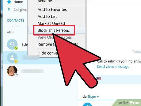 Cómo bloquear un contacto de Skype Pasos