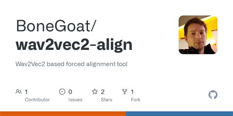 Github Bonegoatwav2vec2 Align Wav2vec2 Based Forced Alignment Tool