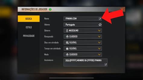 V de Verificado Free Fire para copiar e colar no nick o símbolo amarelo e dourado Free Fire