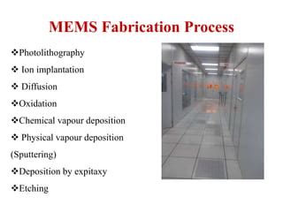 Mems Introduction PPTX Chemistry Science
