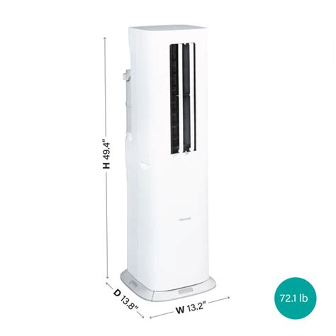 Hisense Portable Air Conditioner With Heater Remote Control And Dual