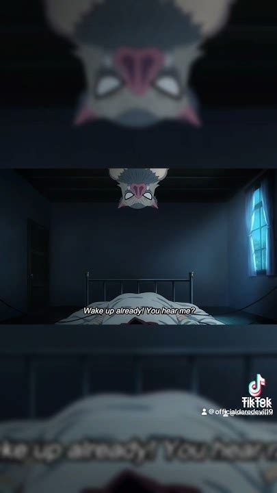 Inosuke Ceiling Scene Funniest Moments In Demon Slayer Youtube