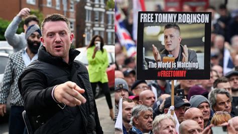 British Far Right Activist Tommy Robinson Jailed For Violating Injunction