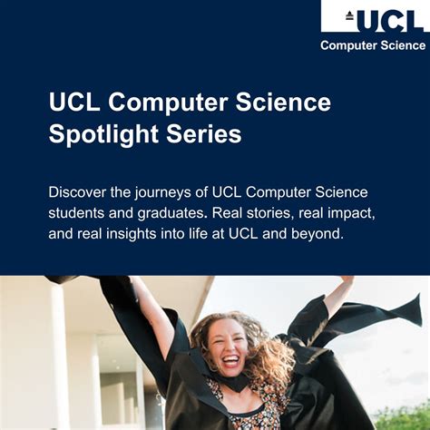 Ucl Computer Science Spotlight Series Would You Like To Hear More… Ucl Computer Science