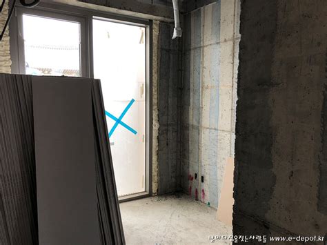 전원주택신축 단열보강 후 석고보드시공 및 페인트공사 줄눈퍼티올퍼티과정