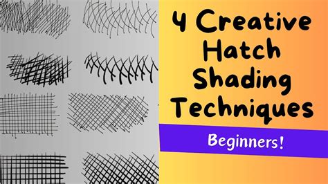 How To Shade Using Hatching 4 Creative Hatch Shading Techniques Youtube