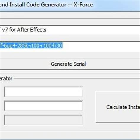 stream serial key generator for after effects exclusive from