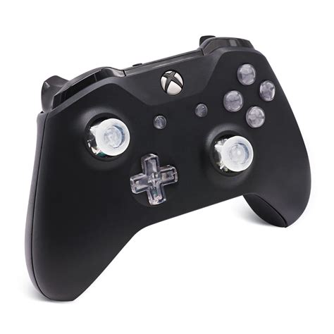 Analog Thumbstick D Pad Buttons Controller Led Kit Action Button 12 Colors Lighted For Ps5