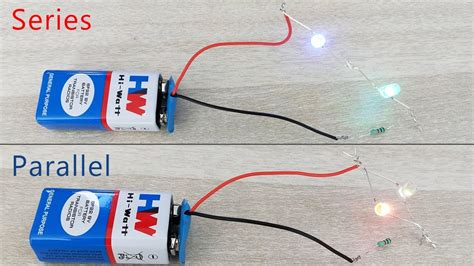 Series Parallel Circuit Led