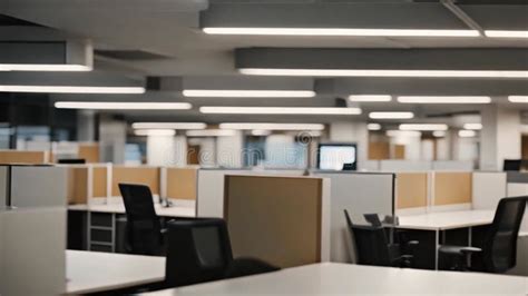 Empty Office Space Stock Video Video Of Furniture Structure 347211561