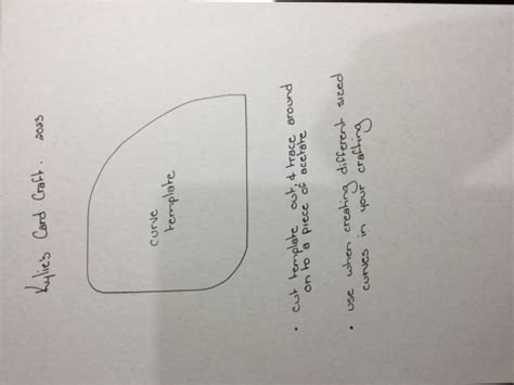 Curve Template Kylies Card Craft S Ko Fi Shop