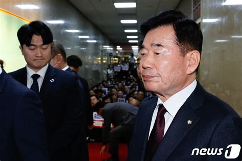 김진표 이대로 가면 예산·선거제·민생 법안 직무유기여야 합의해야 뉴스1