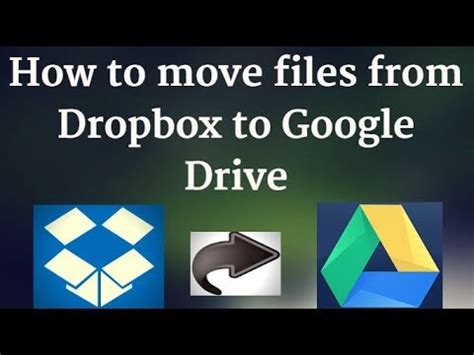 How To Transfer Dropbox Files To Google Drive Dr Fone
