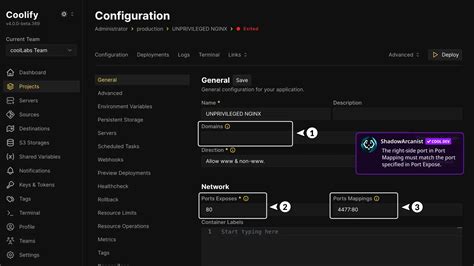 Access Single Resource Via Cloudflare Tunnels Coolify Docs