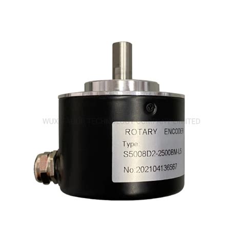 Large Hollow 100mm Shaft Optical Encoder 1024PPR Voltage Output